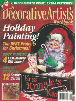 Decorative Painting Bookstore: Decorative Artist's Workbook - 1996 December