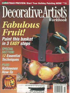 Decorative Painting Bookstore: Decorative Artist's Workbook - 1996 October