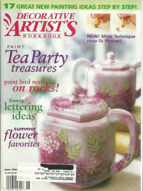 Decorative Painting Bookstore: Decorative Artist's Workbook - 1999 June