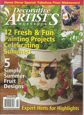 Decorative Painting Bookstore: Decorative Artist's Workbook - 2003 August