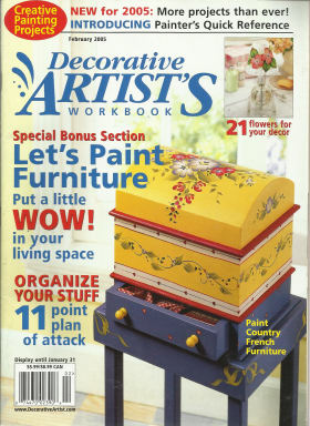 Decorative Painting Bookstore: Decorative Artist's Workbook - 2005 February