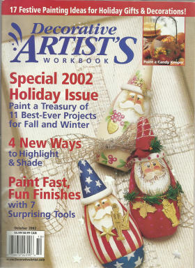 Decorative Painting Bookstore: Decorative Artist's Workbook - 2002 October