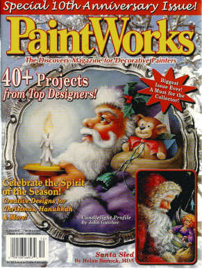 Decorative Painting Bookstore: Paintworks - 2001 December - OOP
