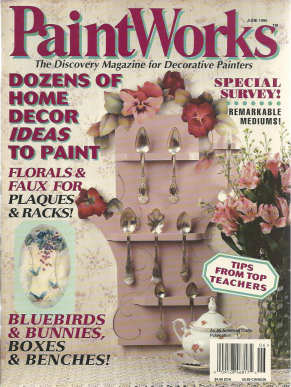 Decorative Painting Bookstore: Paintworks - 1995 June - OOP