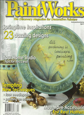 Decorative Painting Bookstore: Paintworks - 2005 April