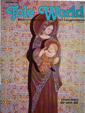 Decorative Painting Bookstore: Tole World - 1980 December