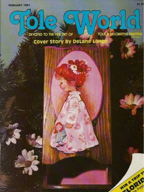 Decorative Painting Bookstore: Tole World - 1981 February