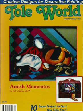 Decorative Painting Bookstore: Tole World - 1993 January/February