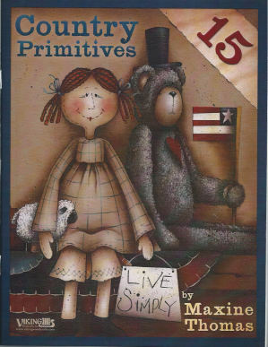 Decorative Painting Bookstore: Country Primitives Vol 15 - Maxine Thomas
