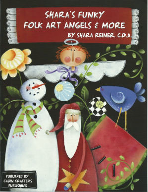 Decorative Painting Bookstore: Shara's Funky Folk Art Angels and More ...
