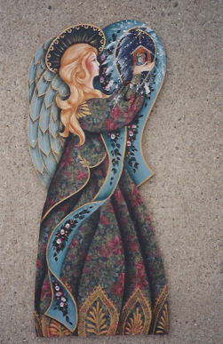 Decorative Painting Bookstore: Nativity Angel - Nancy Lee Lenski - OOP