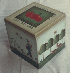 Decorative Painting Bookstore: Johnny Appleseed Box - Susie Saunders - OOP