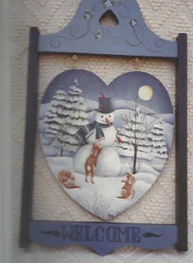 Decorative Painting Bookstore: Winter Welcome - Nancy Lee Lenski