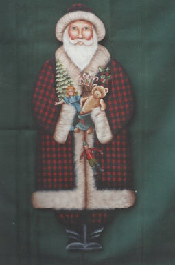 Decorative Painting Bookstore: Plaid Santa - Nancy Lee Lenski