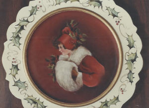 Decorative Painting Bookstore: Holly Girl in Red - Morene Shultz