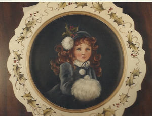 Decorative Painting Bookstore: Holly Girl in Blue - Morene Shultz