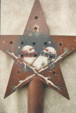 Decorative Painting Bookstore: Woodland Tree Topper - Sandy Holman