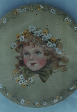 Decorative Painting Bookstore: Girl with Flowers in Hair #36-39 ...