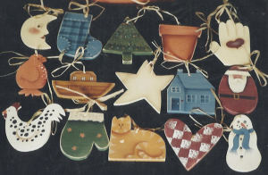 Decorative Painting Bookstore: Easy Christmas Ornaments - Linda Lock