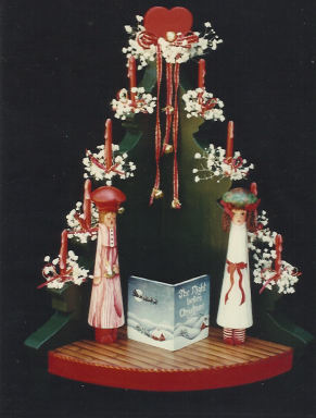 Decorative Painting Bookstore: Christmas Tree Nitelite - Debbie Mitchell