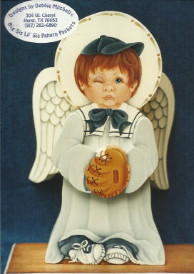 Decorative Painting Bookstore: Boy Angel - Debbie Mitchell