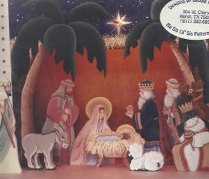 Decorative Painting Bookstore: Nativity Scene - Debbie Mitchell