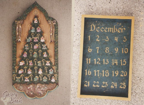 Decorative Painting Bookstore: Little Angel Advent Calendar - Nancy Lee ...