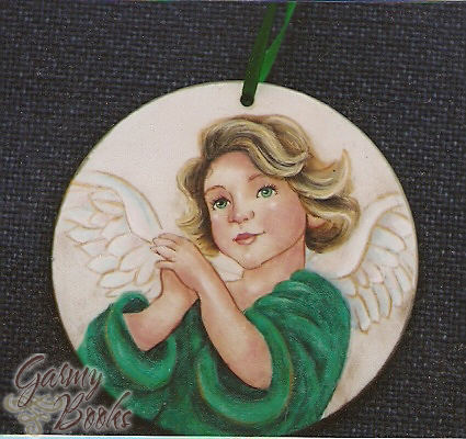 Decorative Painting Bookstore: Porcelain Angel - Pat Lentine