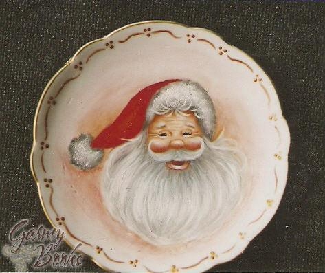 Decorative Painting Bookstore: Santa Plate - Pat Lentine