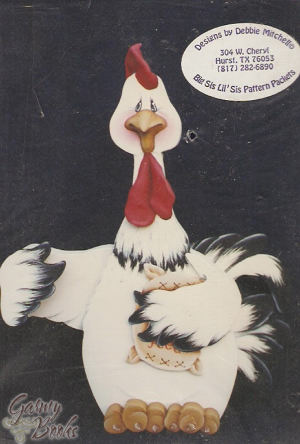 Decorative Painting Bookstore: Chicken Recipe Holder - Debbie Mitchell