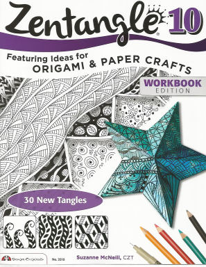 Decorative Painting Bookstore: Zentangle 10 - Origami & Paper Crafts ...