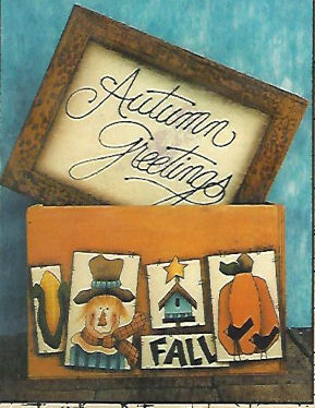 Decorative Painting Bookstore: Autumn Greetings Box - Sandy Holman