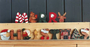 Decorative Painting Bookstore: Merry Christmas Letters - Mary Kay