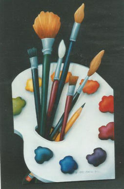 Decorative Painting Bookstore: Artist's Palette - Cheri Rol