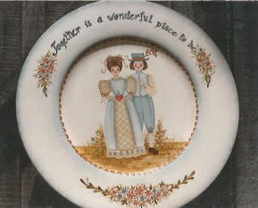 Decorative Painting Bookstore: Folk Art Couple - Jane Roe