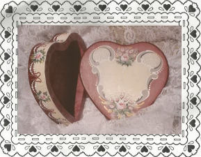 Decorative Painting Bookstore: Wedding Heart Box - Connie Seitz