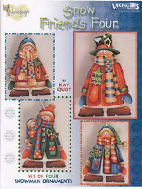 Decorative Painting Bookstore: Snow Friends Four - Kay Quist